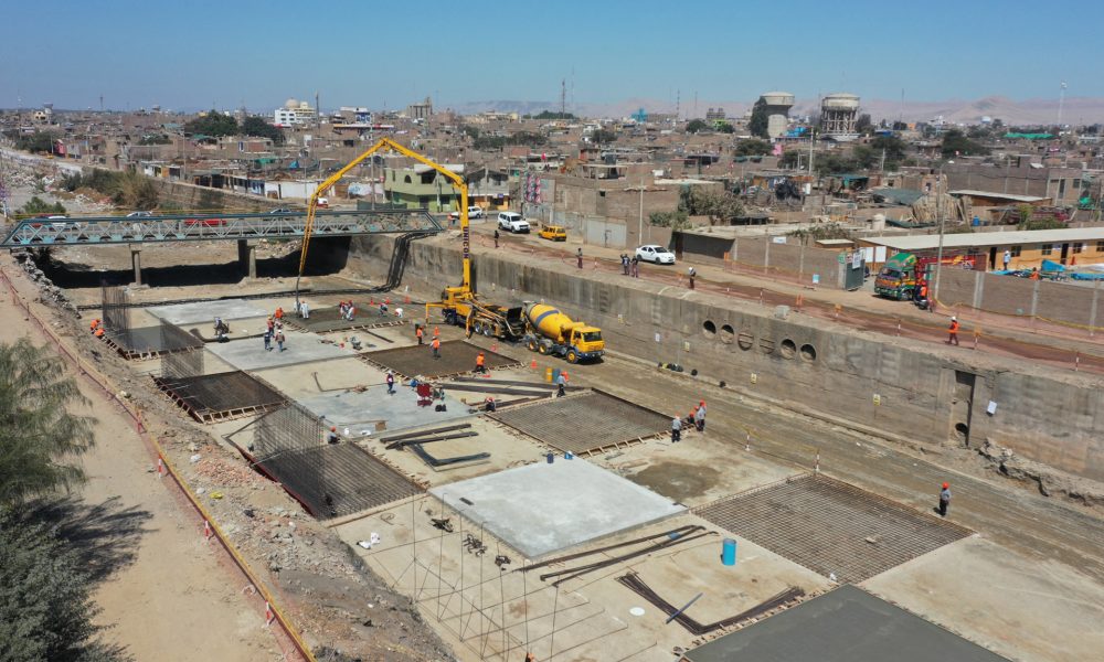 Así ya avanza la obra de la nueva infraestructura del Río Ica (GALERÍA)