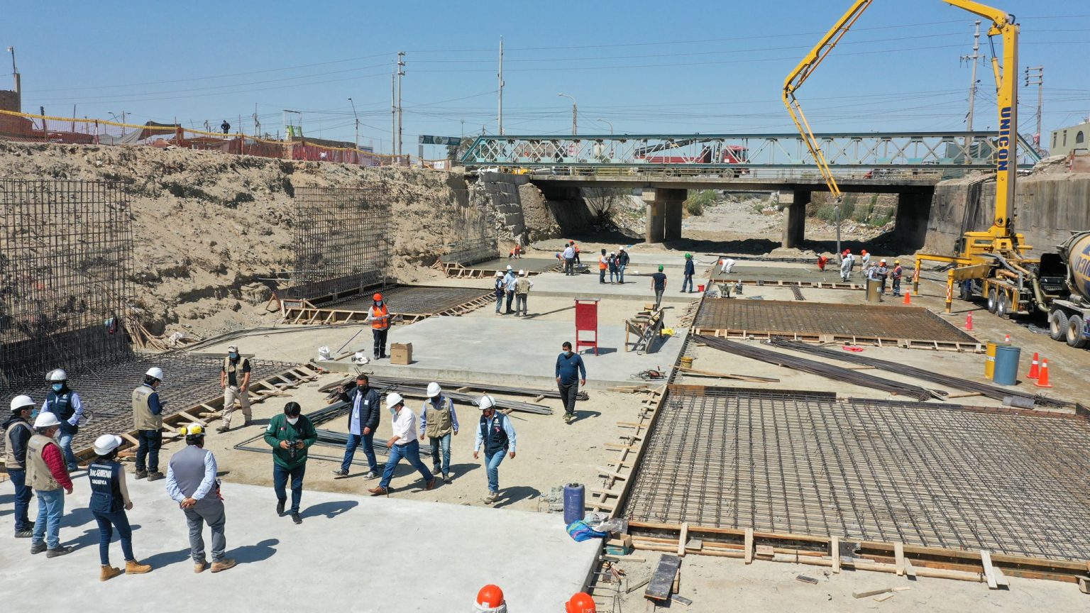 Así ya avanza la obra de la nueva infraestructura del Río Ica (GALERÍA)